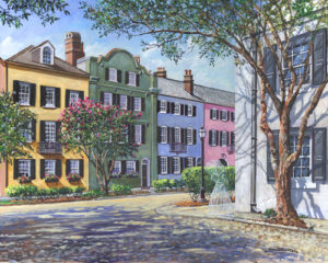 Visiting Rainbow Row – Gordon Wheeler Gallery